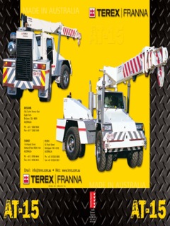 Terex Franna AT-15 Specifications CraneMarket