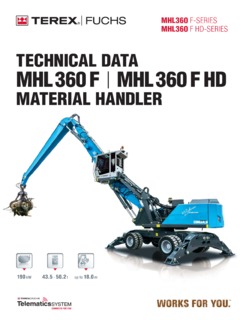 Wheel Terex Fuchs MHL 360 F Specifications CraneMarket