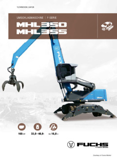 MHL 350 F Specifications CraneMarket