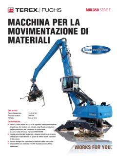 Terex Fuchs MHL 350 E Specifications CraneMarket