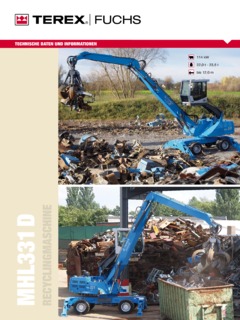 Terex Fuchs MHL 331 D Specifications CraneMarket