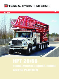 Truck Mounted Terex Hydra Platforms Specifications CraneMarket