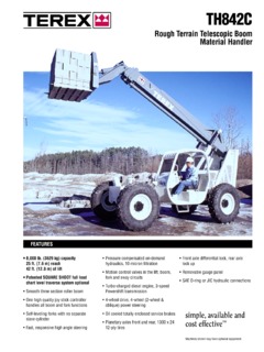 Telehandlers Terex Specifications CraneMarket