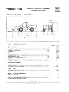 Telehandlers Terex Specifications CraneMarket