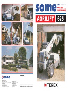 Telehandlers Terex AGRILIFT 625 Specifications CraneMarket