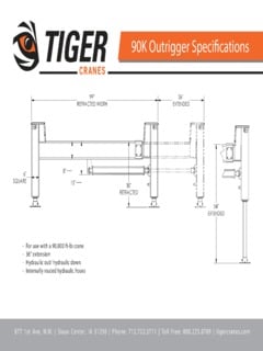 Tiger Cranes Specifications CraneMarket
