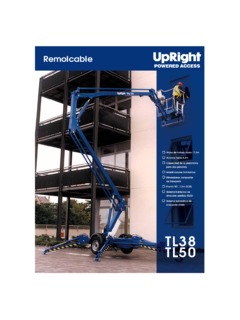 Boom Lifts-Articulating UpRight Specifications CraneMarket