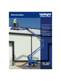 UpRight Specifications CraneMarket