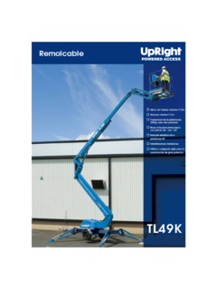 UpRight Specifications CraneMarket
