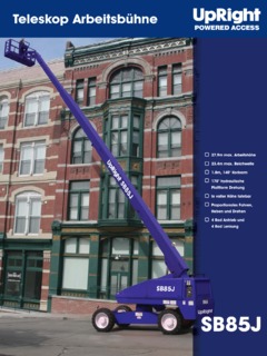 UpRight Specifications CraneMarket