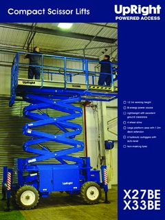 Scissor Lifts UpRight Specifications CraneMarket