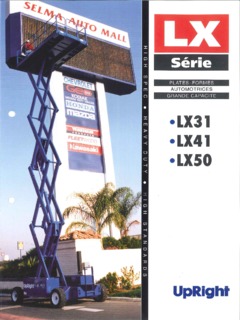 UpRight LX41 Specifications CraneMarket