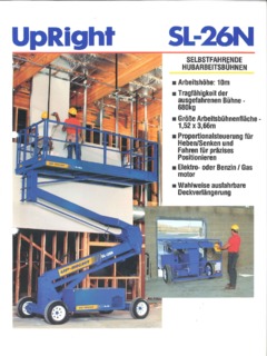 UpRight Specifications CraneMarket