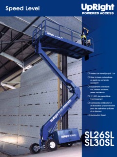 UpRight SL30SL Specifications CraneMarket