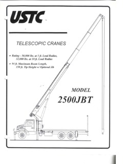 Boom Trucks USTC Specifications CraneMarket