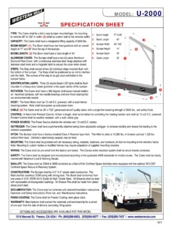 Western Mule Specifications CraneMarket