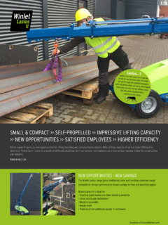 Glass Manipulator Handlers Specifications CraneMarket