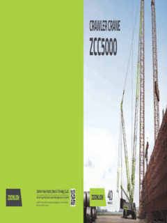 Crawler Cranes Zoomlion Specifications CraneMarket