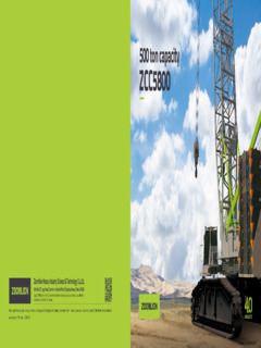 Zoomlion Specifications CraneMarket