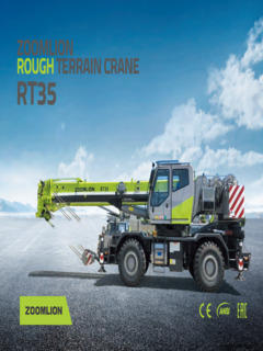 Zoomlion RT35 Specifications CraneMarket